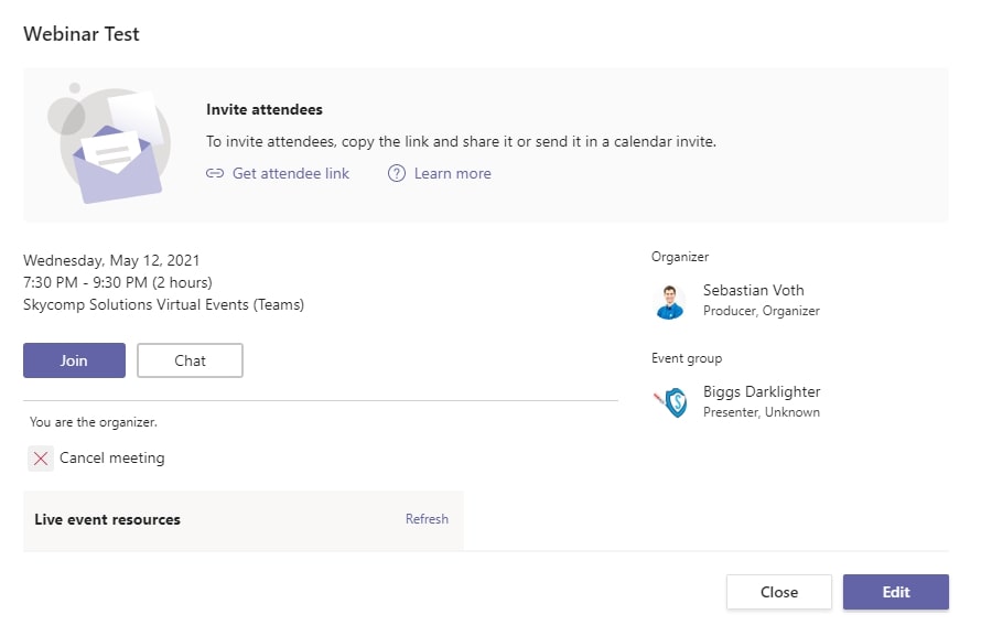 Custom Registration Setup For Microsoft Teams Live Events | Skycomp ...